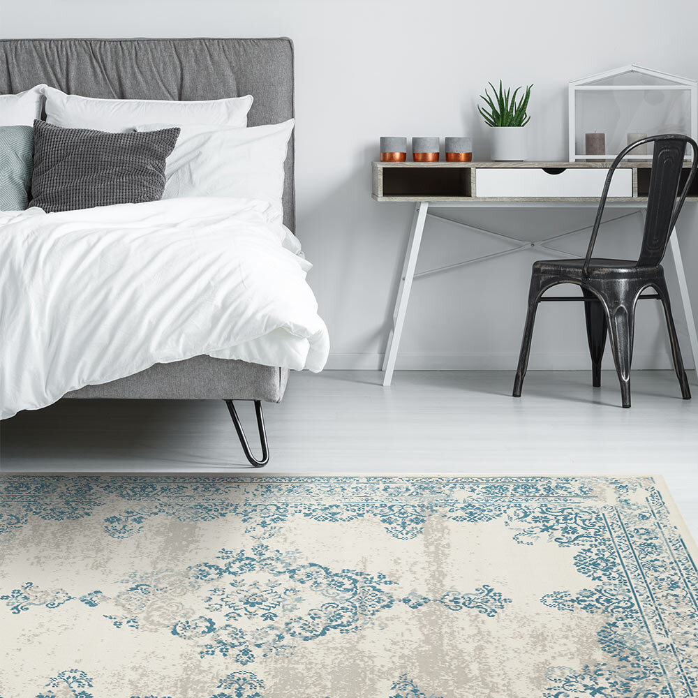 51% off on Light Blue Classic Vintage Rug | OneDayOnly