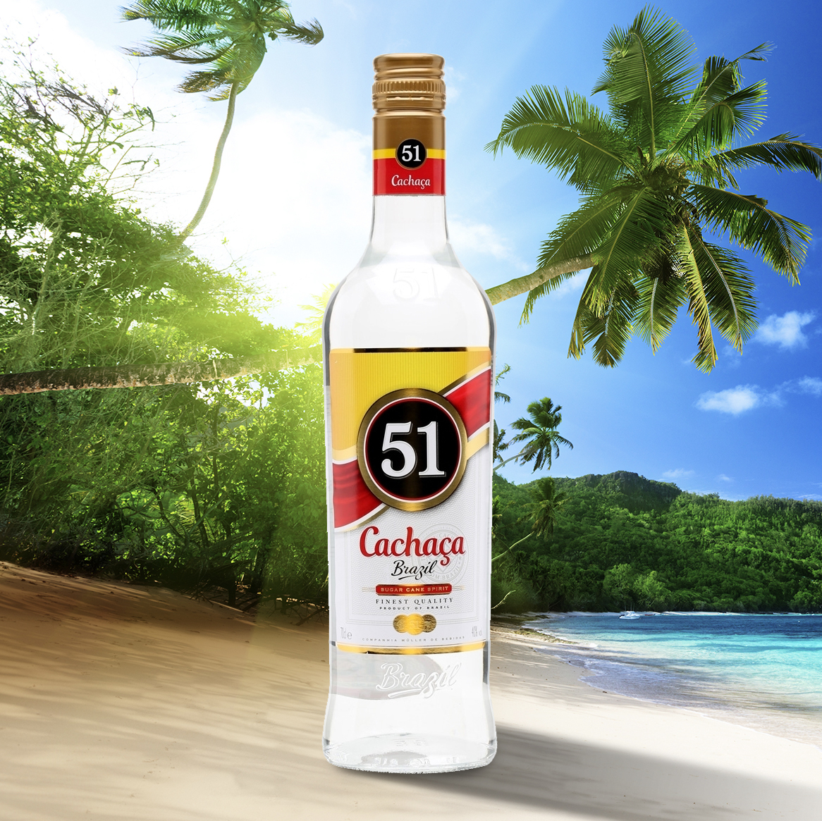 46% off on Cachaca 51 1L Brazilian White Rum | OneDayOnly