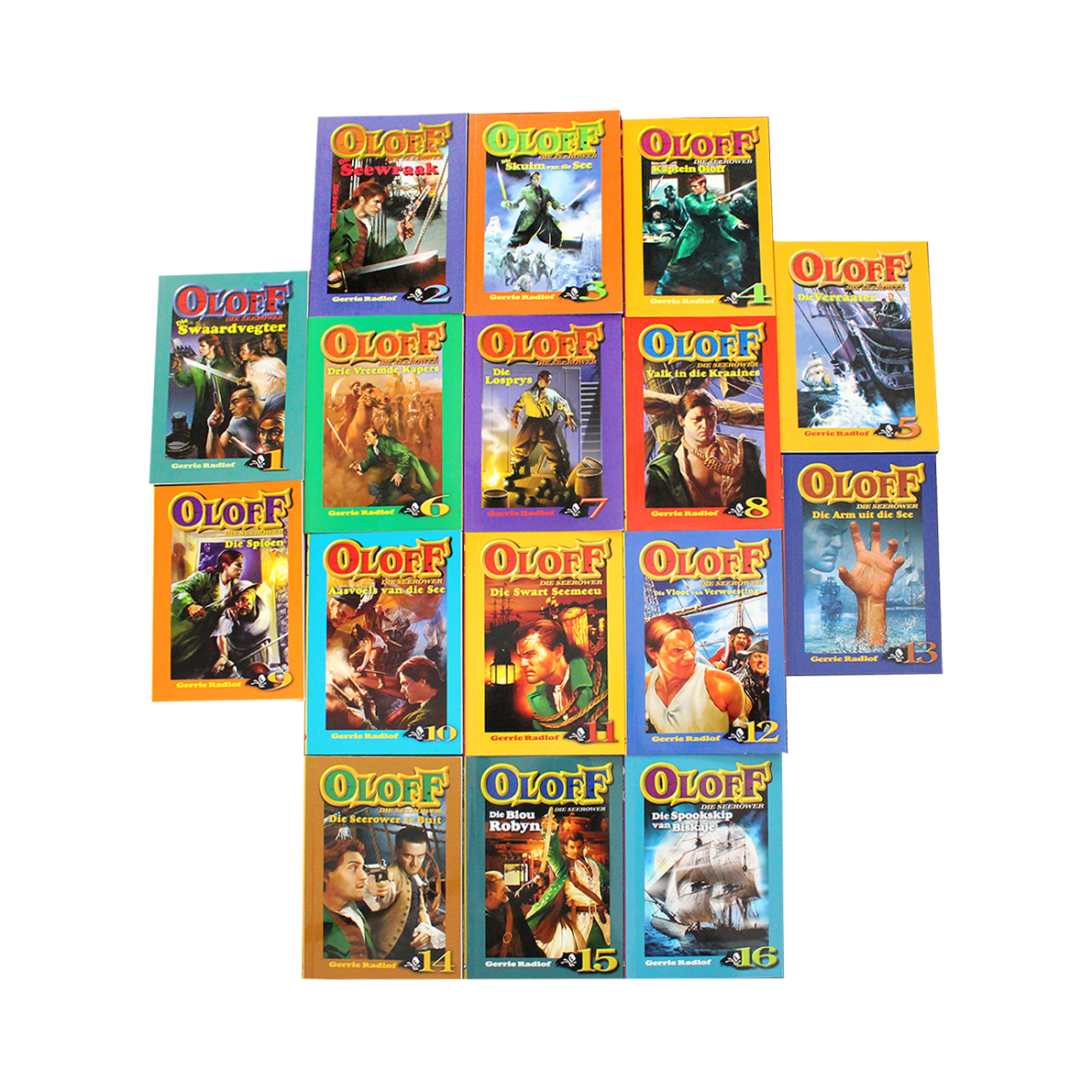 25% off on Afrikaans Oloff Seerower Boeke | OneDayOnly