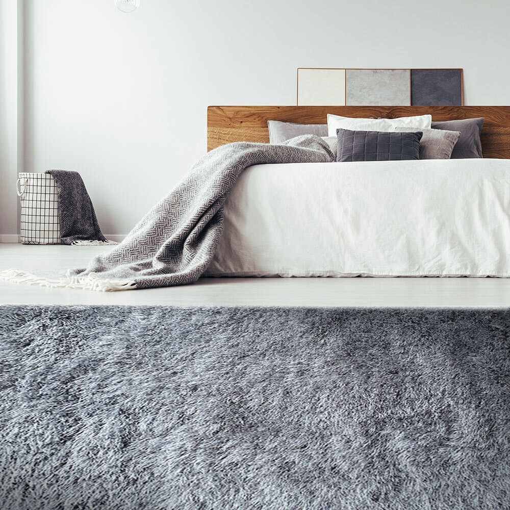 50% off on 55mm Pile Glamour Fine Shaggy Rug | OneDayOnly