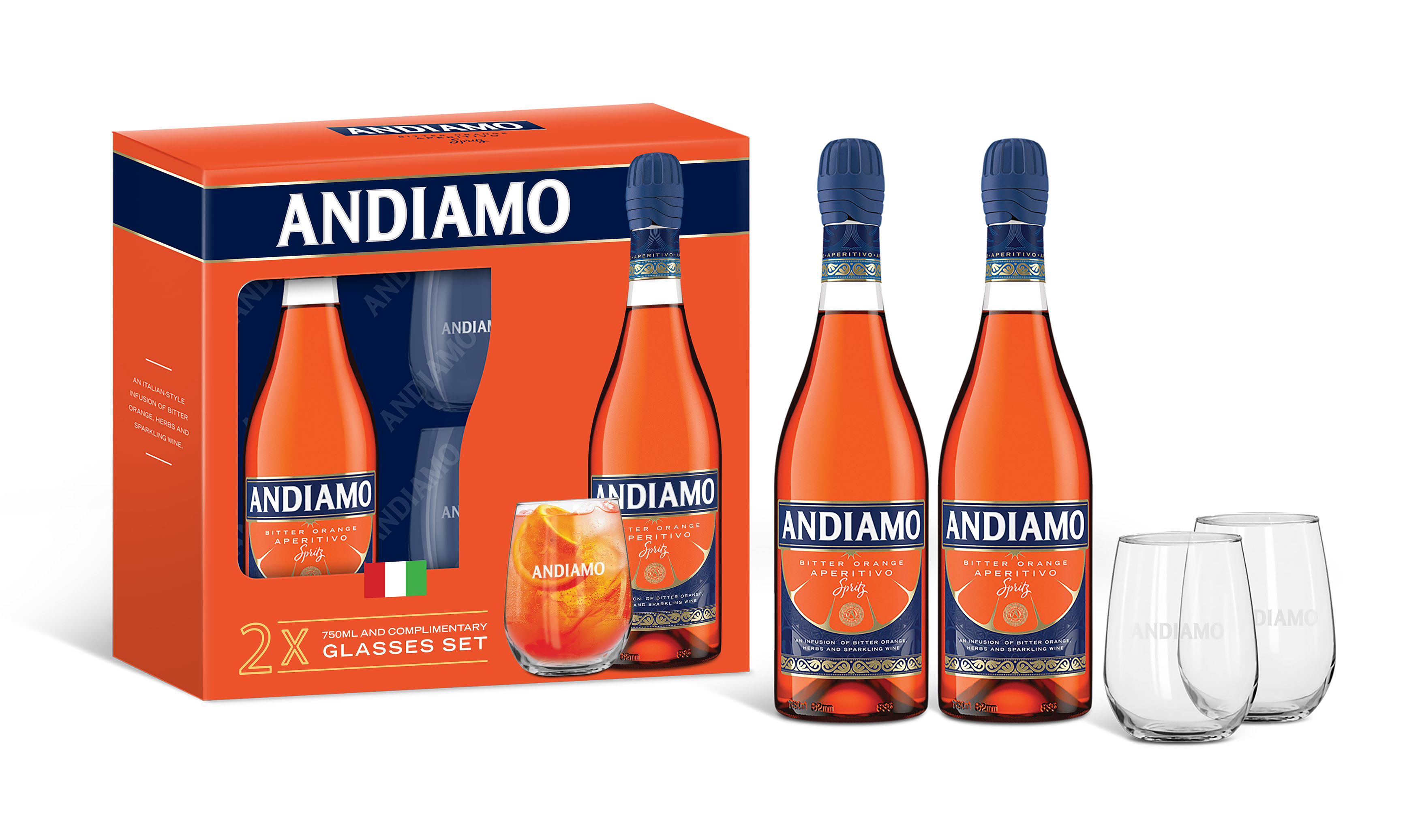 24% off on Andiamo Aperitivo Spritz Gift Set | OneDayOnly