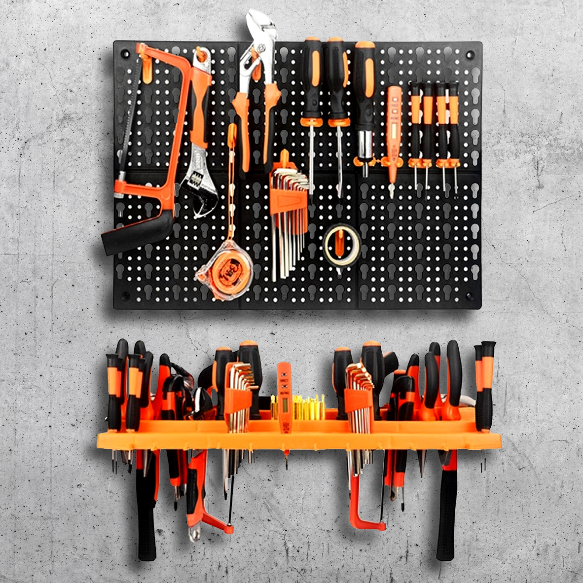 52% off on Wall Mountable Tool Shelf & Back Board Set | OneDayOnly