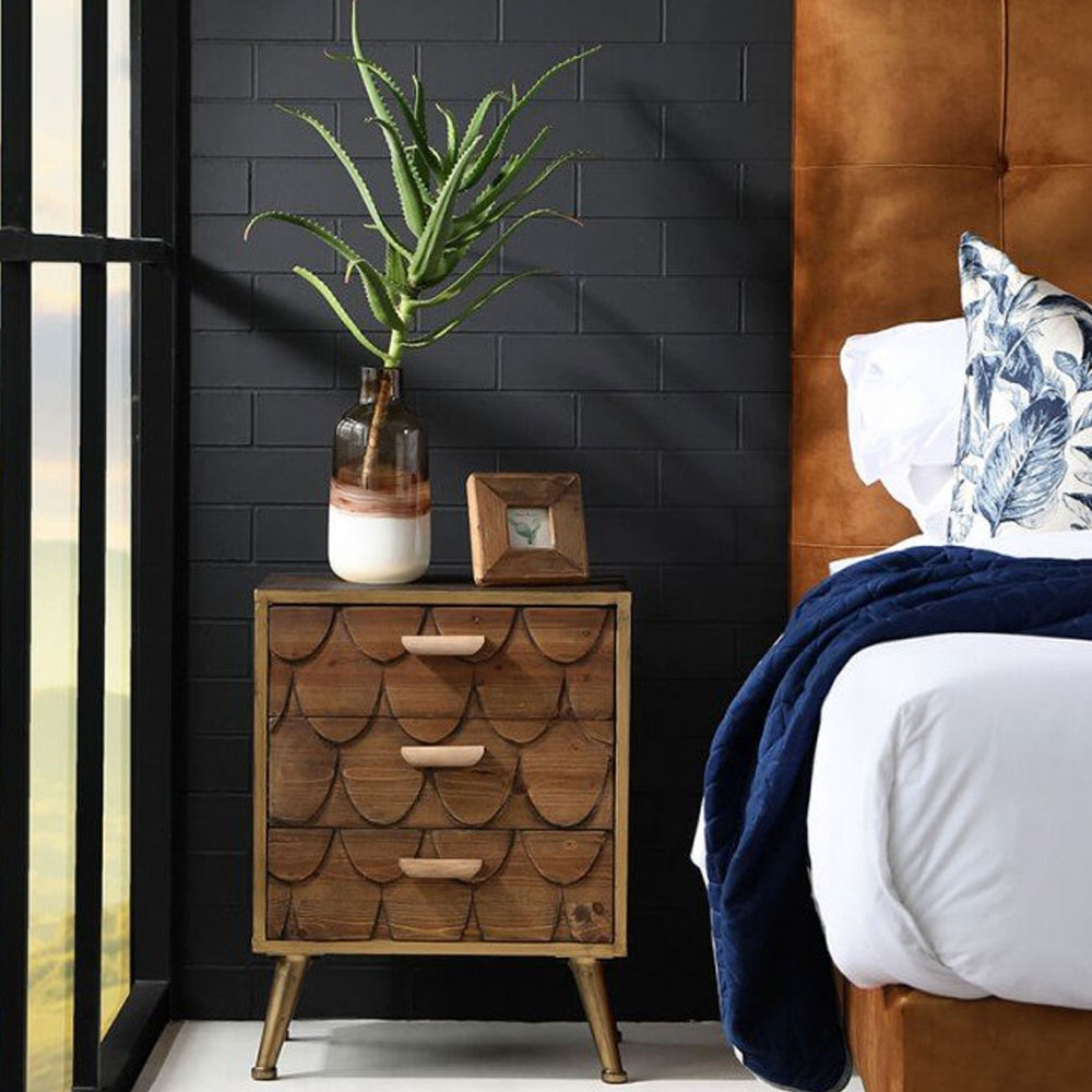 13% off on Danya 3-Drawer Detailed Pedestal | OneDayOnly