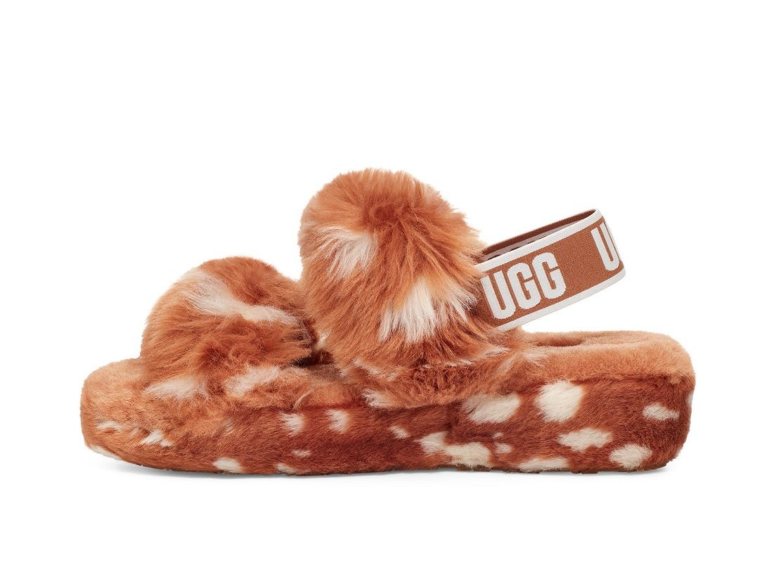 50% off on UGG® Ladies Oh Yeah Spots Sandals | OneDayOnly