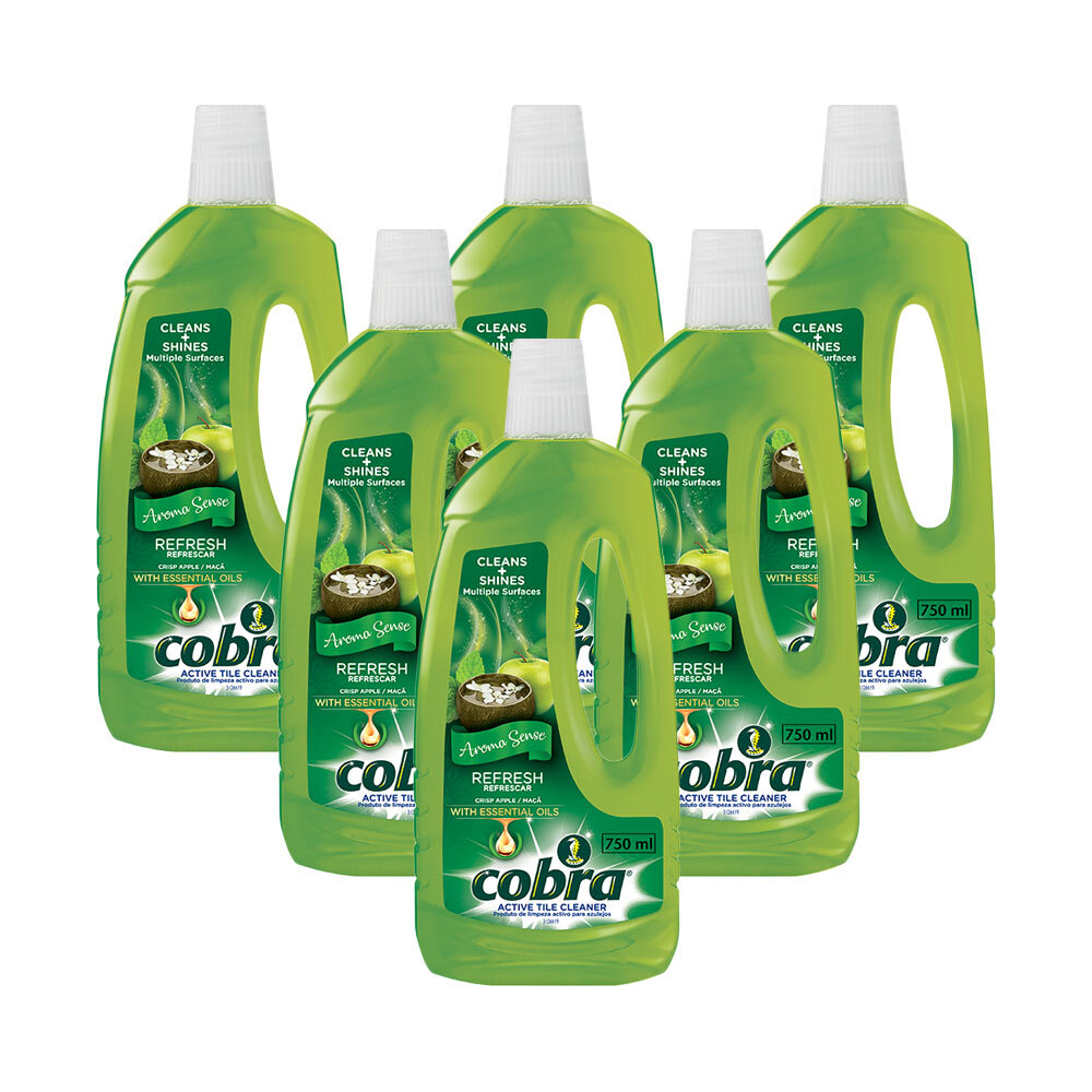 24% off on Cobra 6x 750ml Active Tile Cleaners | OneDayOnly