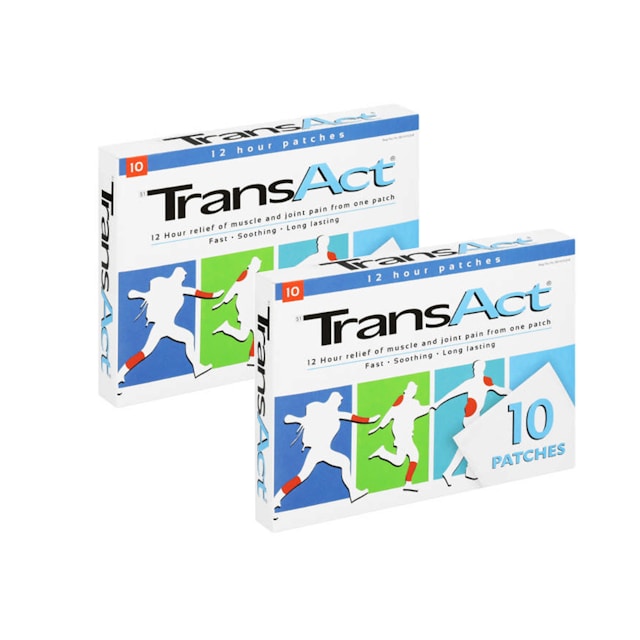TransAct 2x 10's Anti-Inflammatory Patches | OneDayOnly