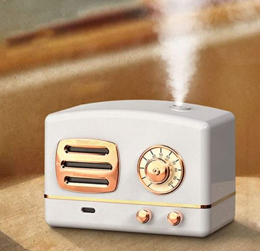 40% off on 200ml White Retro Radio Humidifier | OneDayOnly