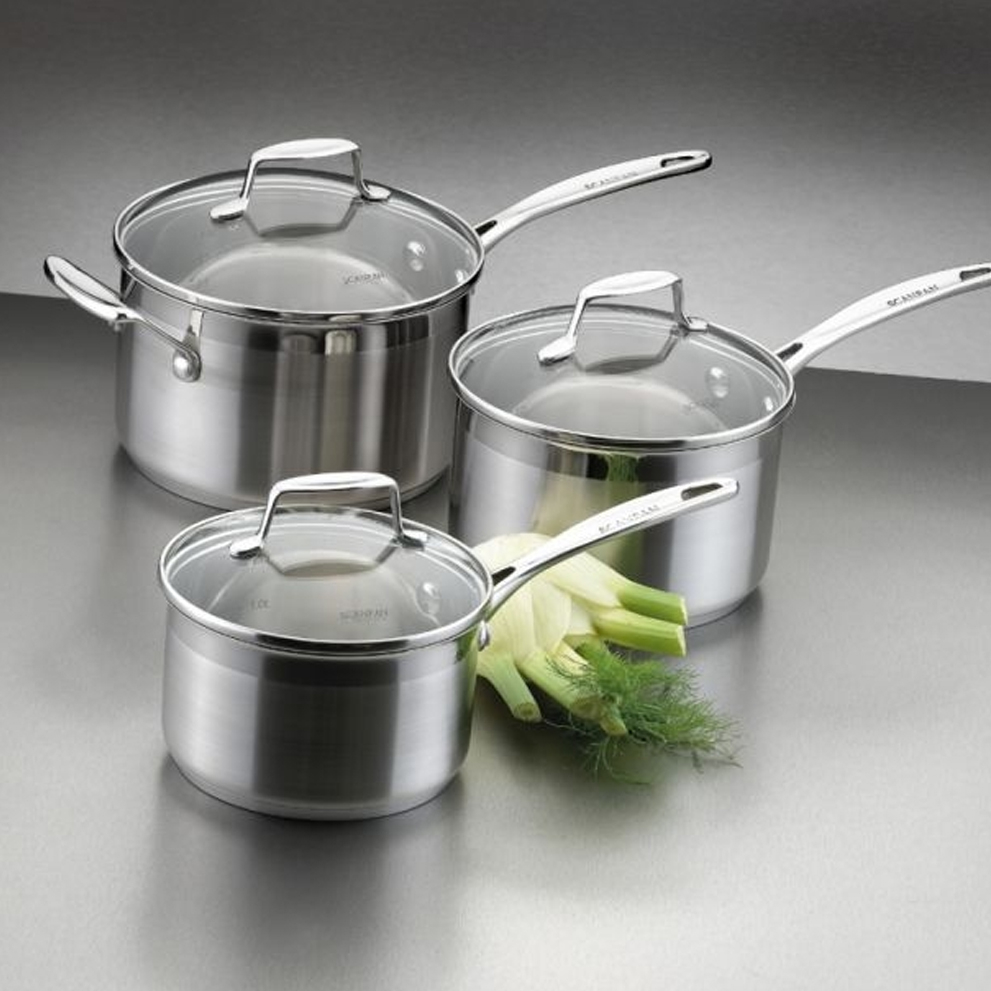 40% off on 3-Piece Impact Saucepan Cookware Set | OneDayOnly