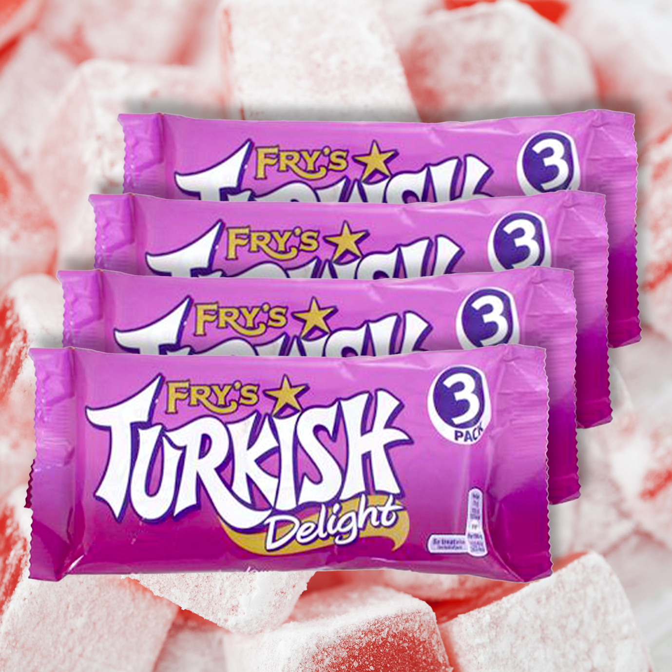 17% off on Fry's 4x 153g Turkish Delight Packs | OneDayOnly