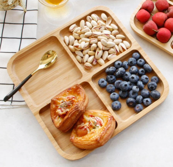40% off on Bamboozle Bamboo Wood Snack Board | OneDayOnly