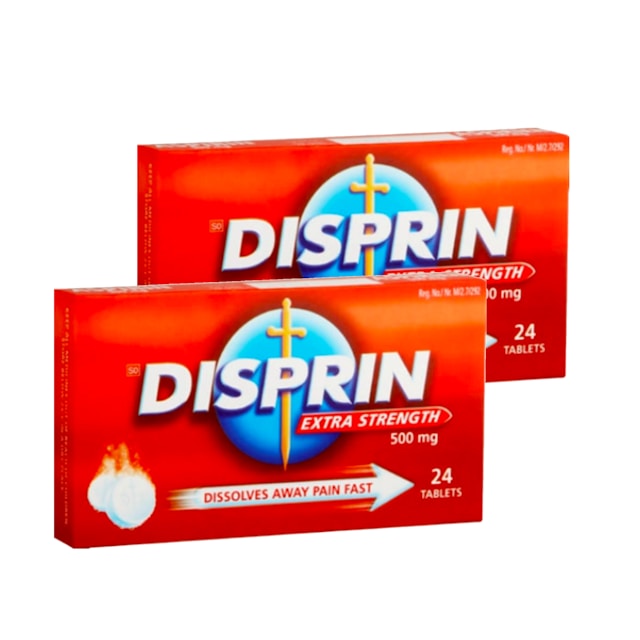 Disprin 2x 24's Extra Strength Aspirin | OneDayOnly