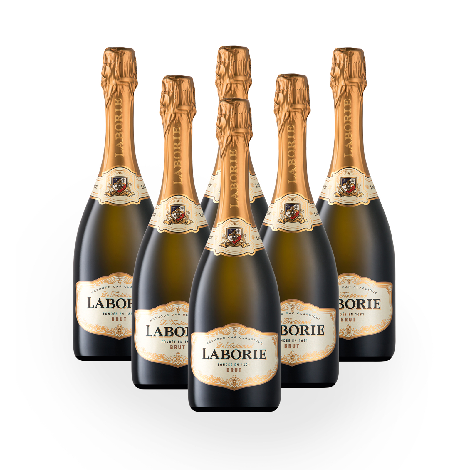 18% off on Laborie 6x Cap Classique Brut | OneDayOnly