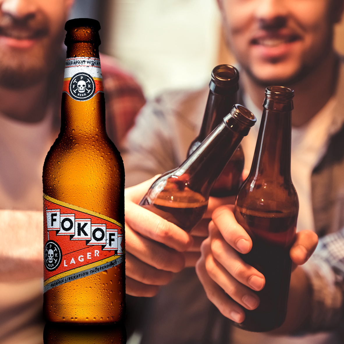 20% off on Fokof Case of 24 340ml Lager | OneDayOnly