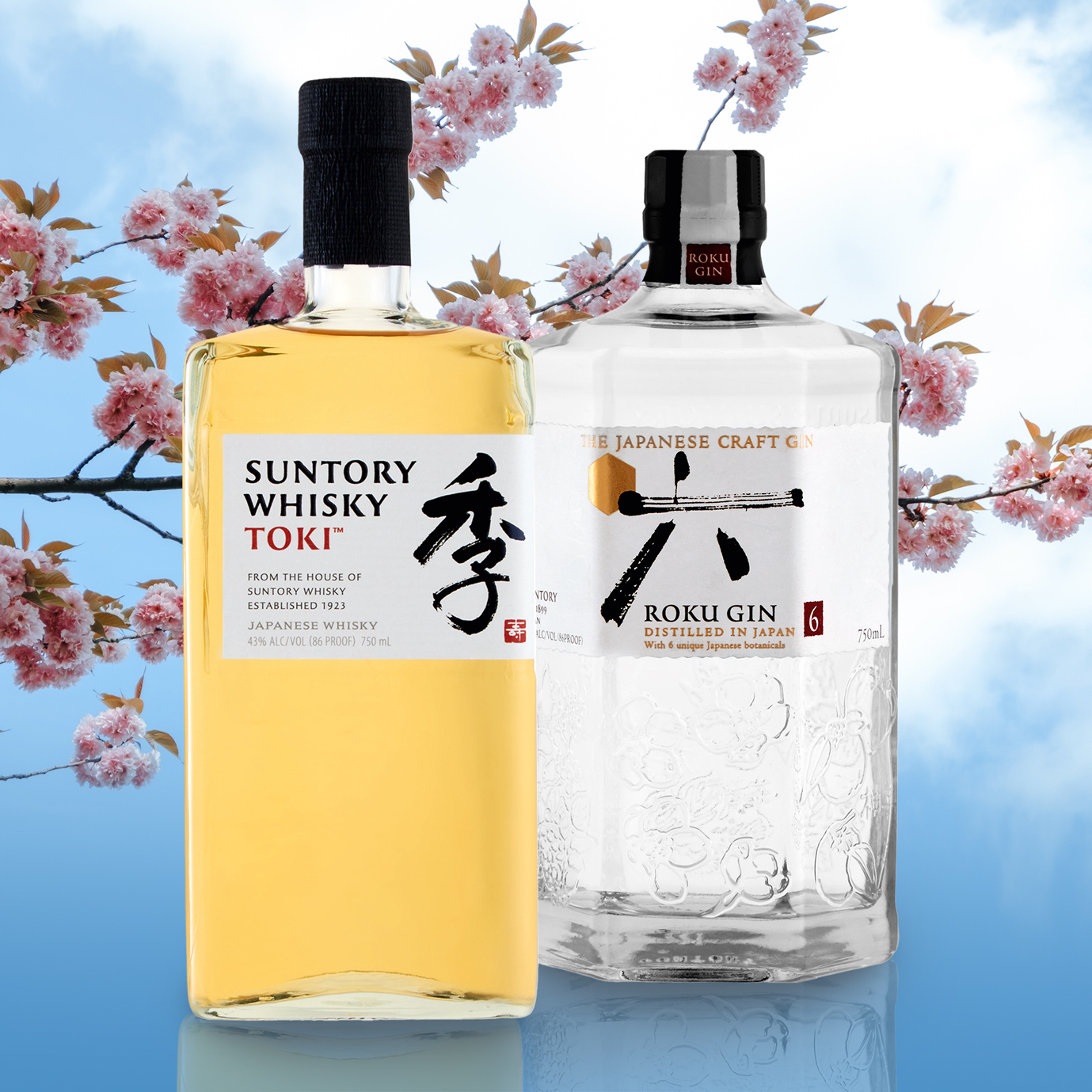 14% off on Japanese Spirits Gin & Whisky Combo | OneDayOnly