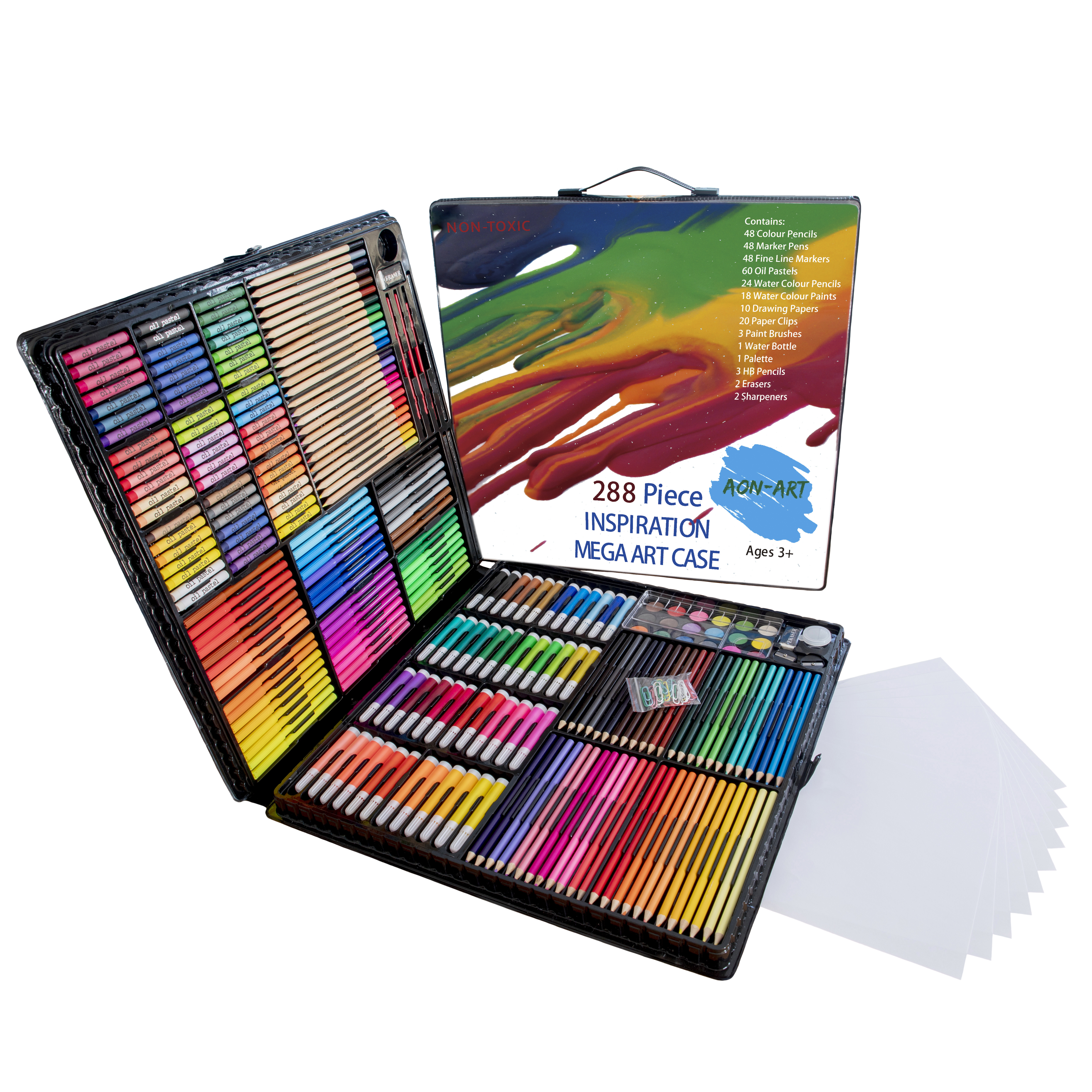 29% off on Aon-Art 288-Piece Mega Art Set | OneDayOnly