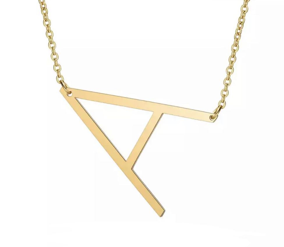 28% off on Stainless Steel Initial Necklace | OneDayOnly