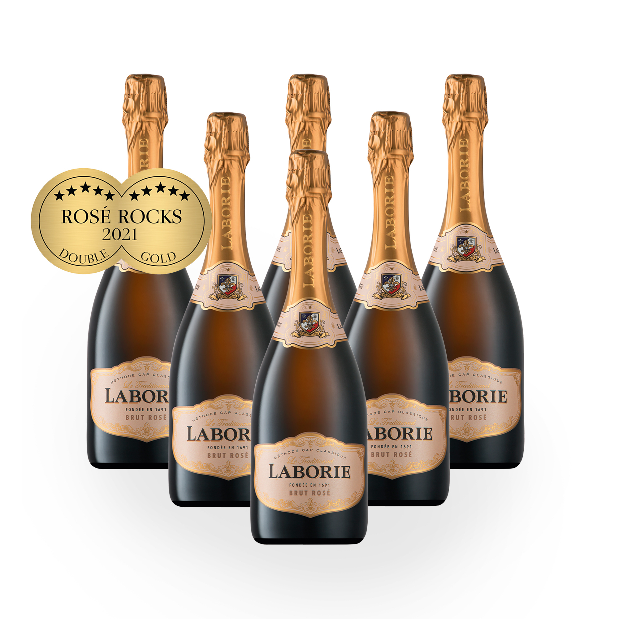 17% off on Laborie Cap Classique Brut Rosé NV | OneDayOnly