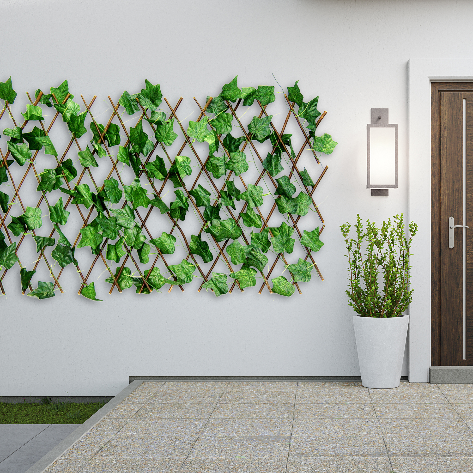 57% off on 2x Expandable Decorative Ivy Trellis | OneDayOnly