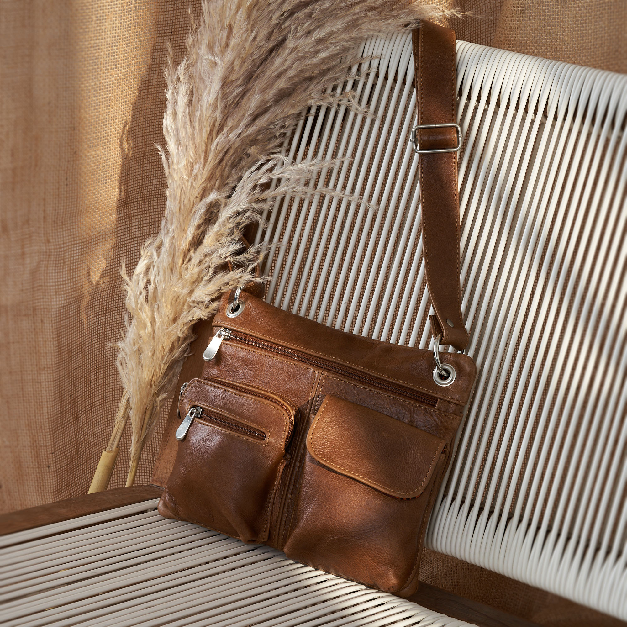 50% off on Genuine Leather Utility Bag | OneDayOnly