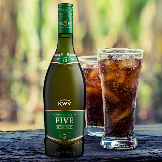 KWV 12x 750ml 5 Year Old Brandy | OneDayOnly