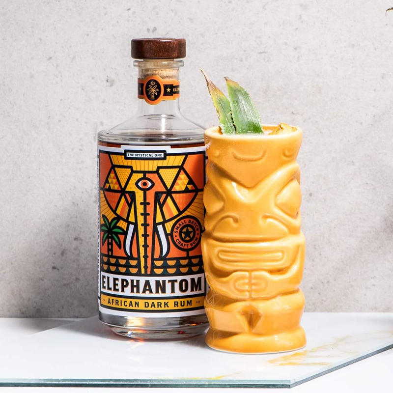 10% off on Elephantom 750ml African Dark Rum | OneDayOnly