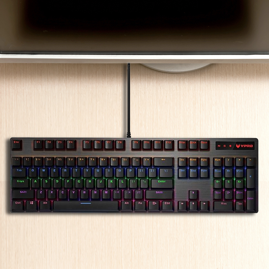 50% off on Rapoo RGB Gaming Backlit Keyboard | OneDayOnly