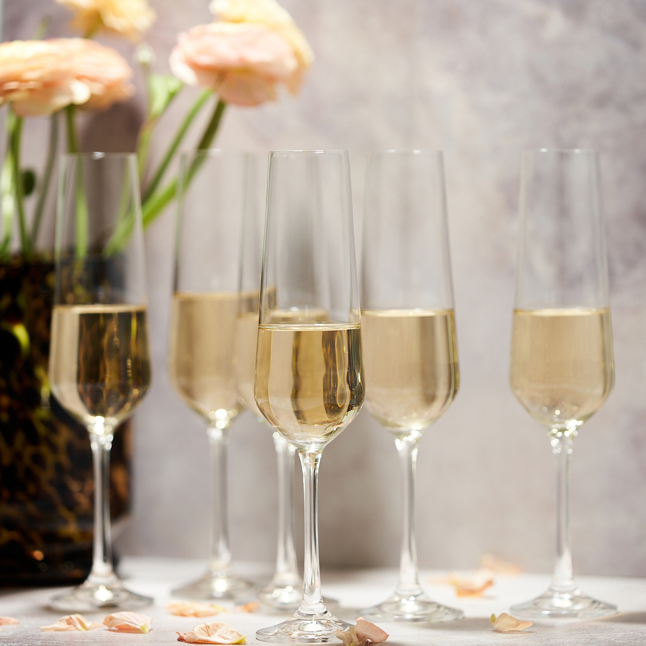 55% off on 24x 200ml Crystal Champ Flutes | OneDayOnly