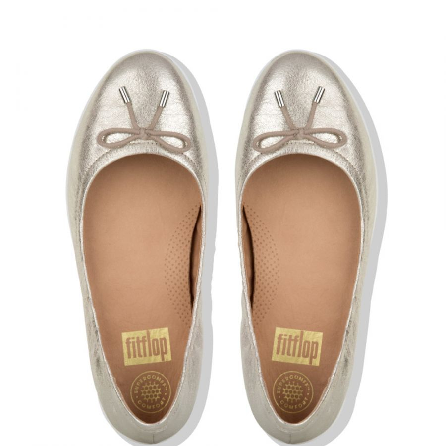 R300 off on FitFlop Ladies Metallic Ballerinas | OneDayOnly