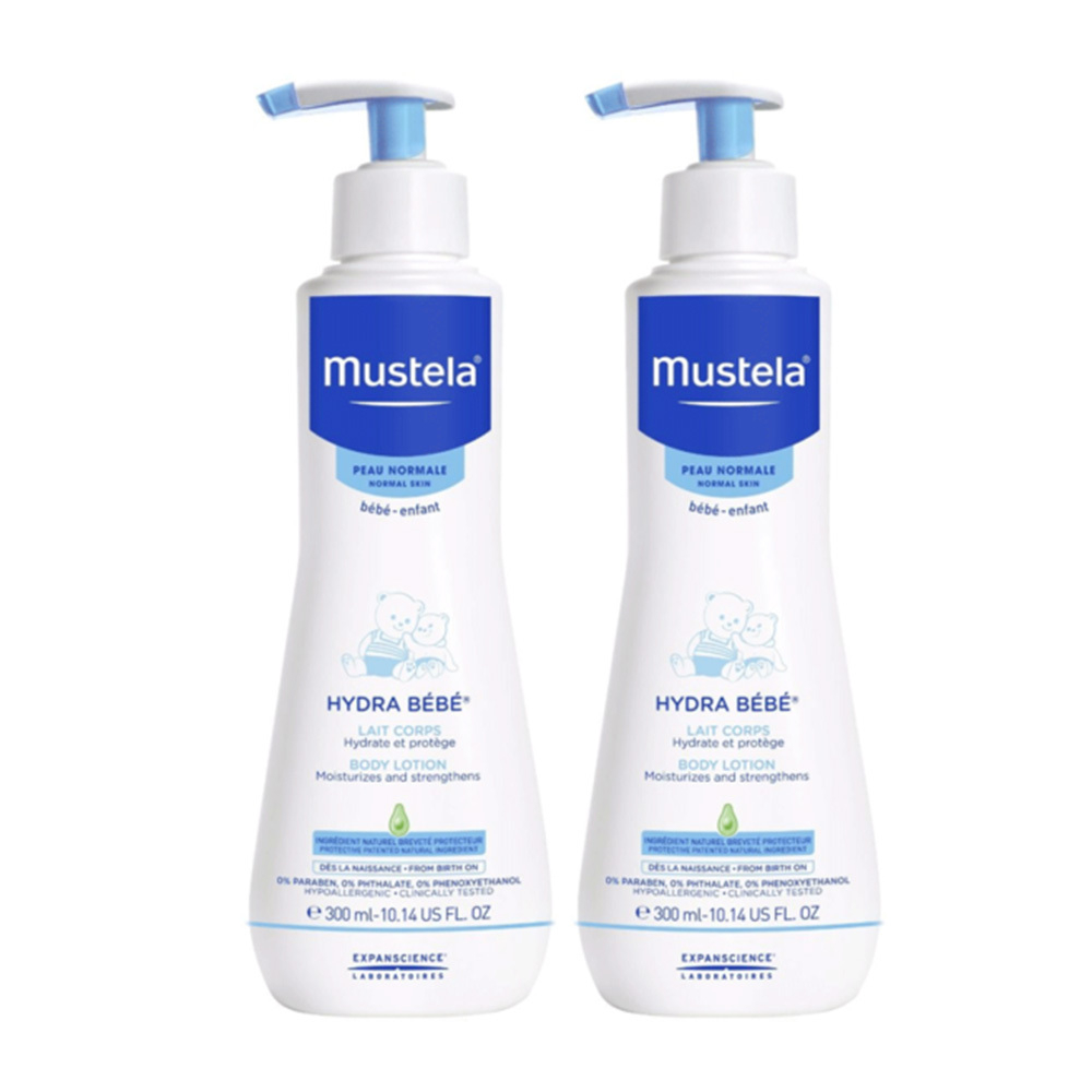 18% off on Mustela 2x Hydra Bebe Body Lotion | OneDayOnly
