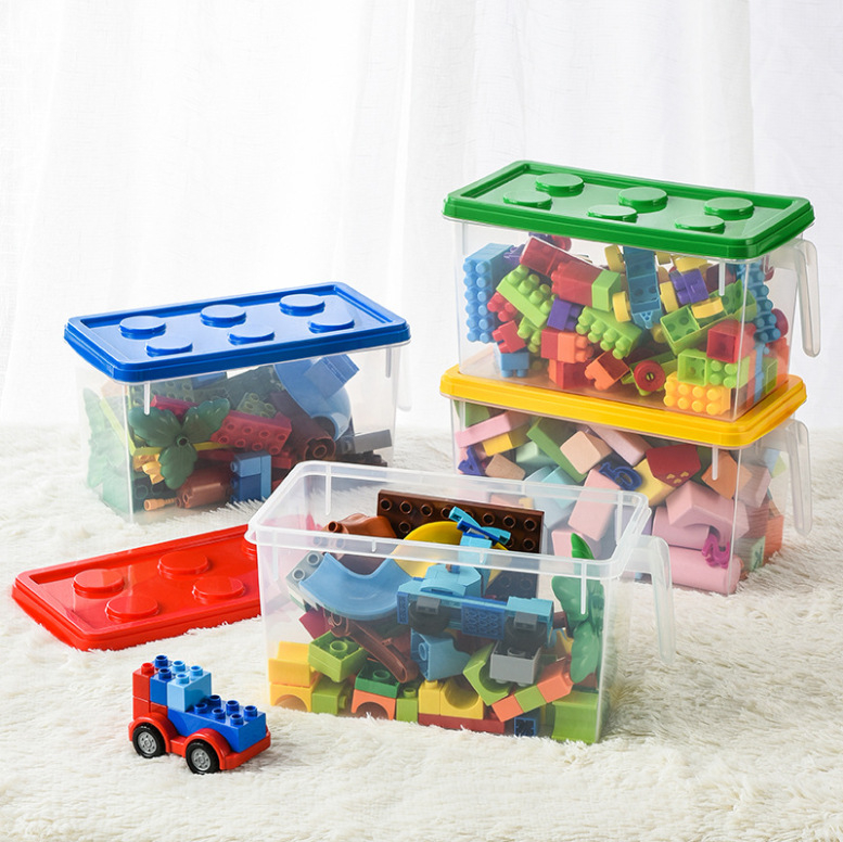 63% off on 4x Building Block Storage Containers | OneDayOnly