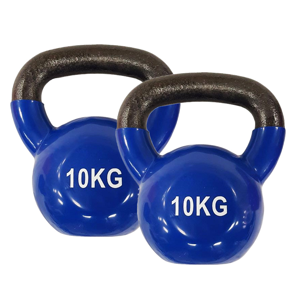 43% off on 2x Vinyl Coated Gym Kettlebells | OneDayOnly