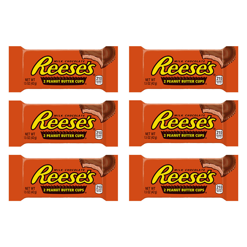 34% off on 6x 2's 42g Peanut Butter Cups | OneDayOnly