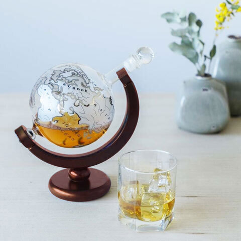 58% off on Balvi Whiskey Decanter Globe | OneDayOnly