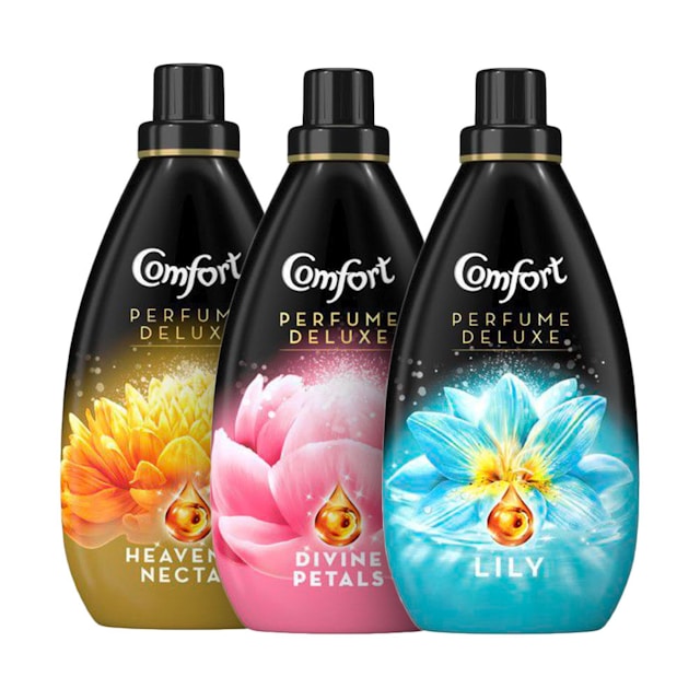 3x 800ml Deluxe Perfume Fabric Conditioners | OneDayOnly