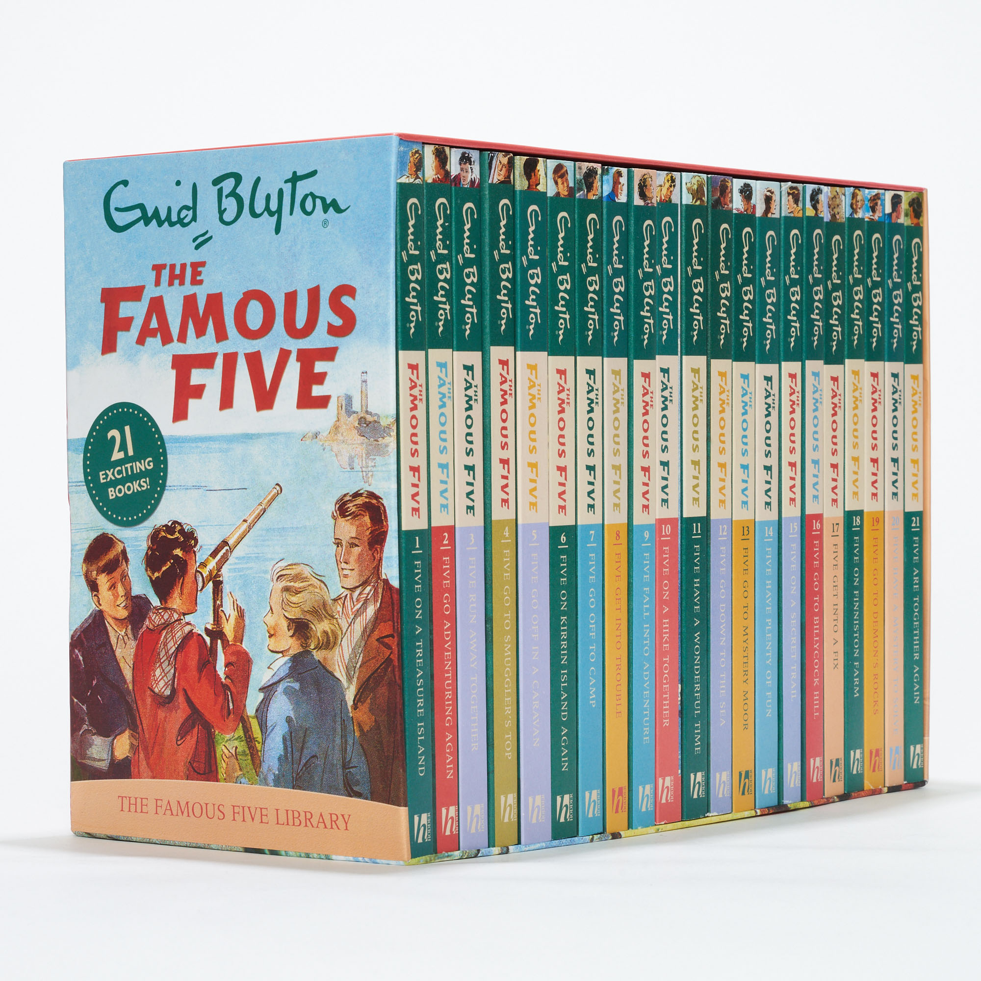 22% off on The Famous Five Library (21 Books) | OneDayOnly