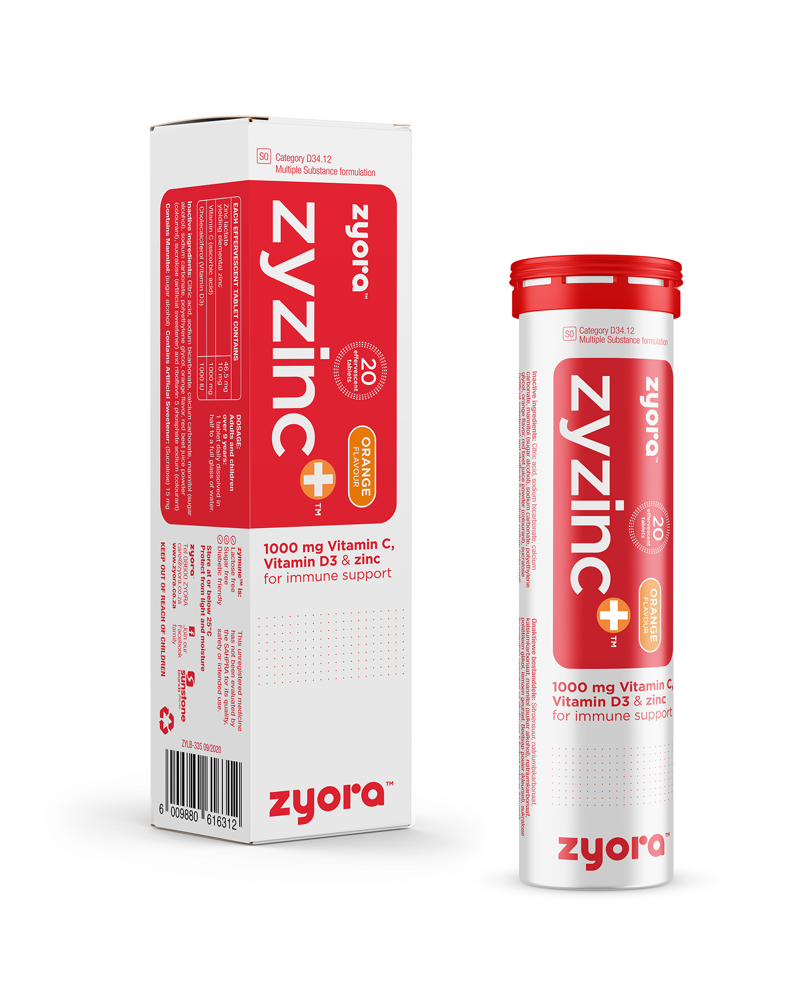 90% off on Zyora 3x 20's Zyzinc+ Effervescents | OneDayOnly