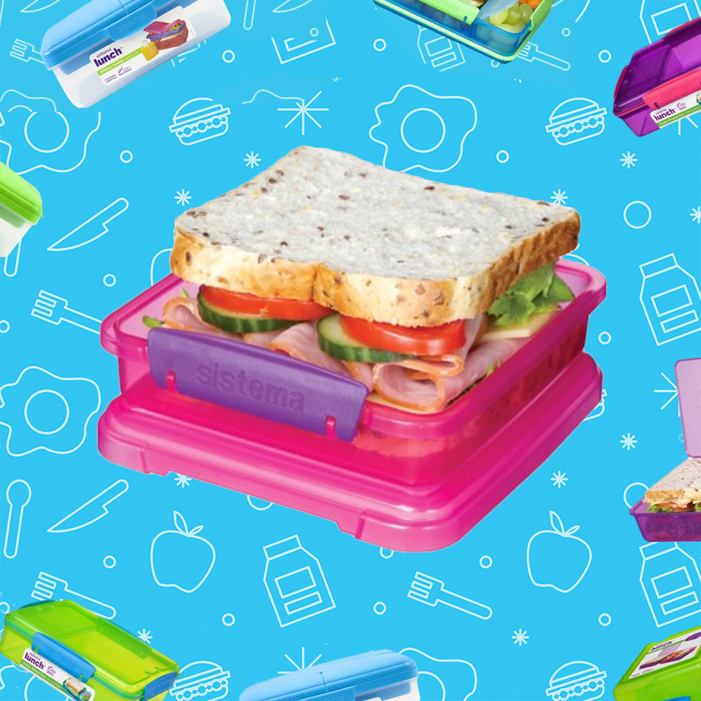 31% off on Sistema 5x 450ml Sandwich Boxes | OneDayOnly