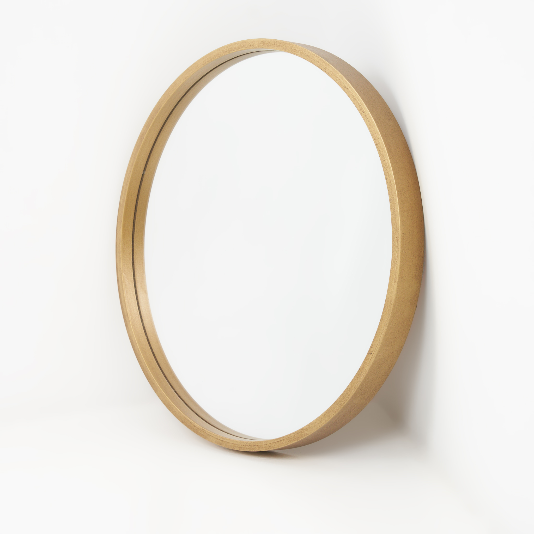 24% off on 50cm Round Mirror with Wooden Frame | OneDayOnly