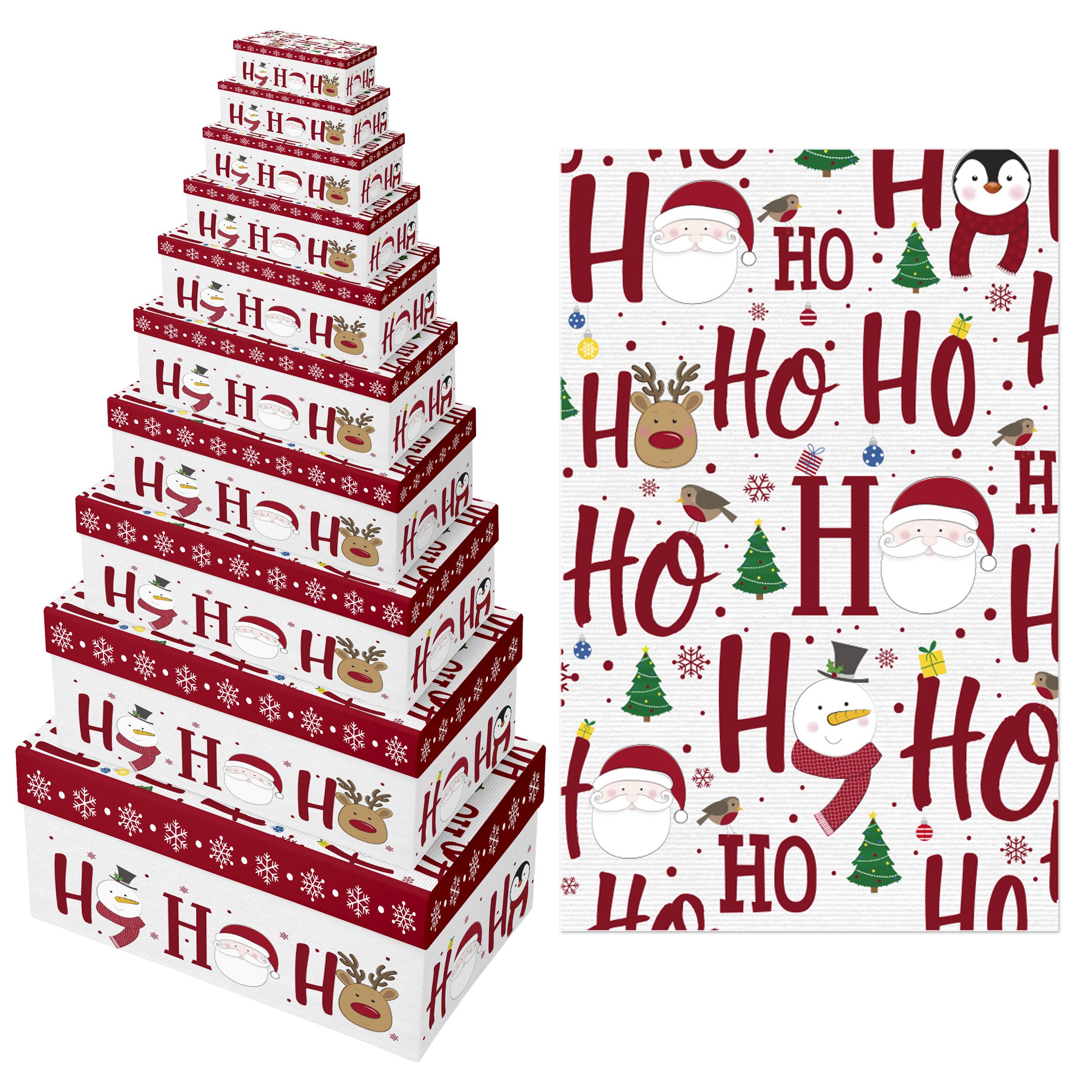 25% off on 10x Christmas Themed Gift Boxes | OneDayOnly