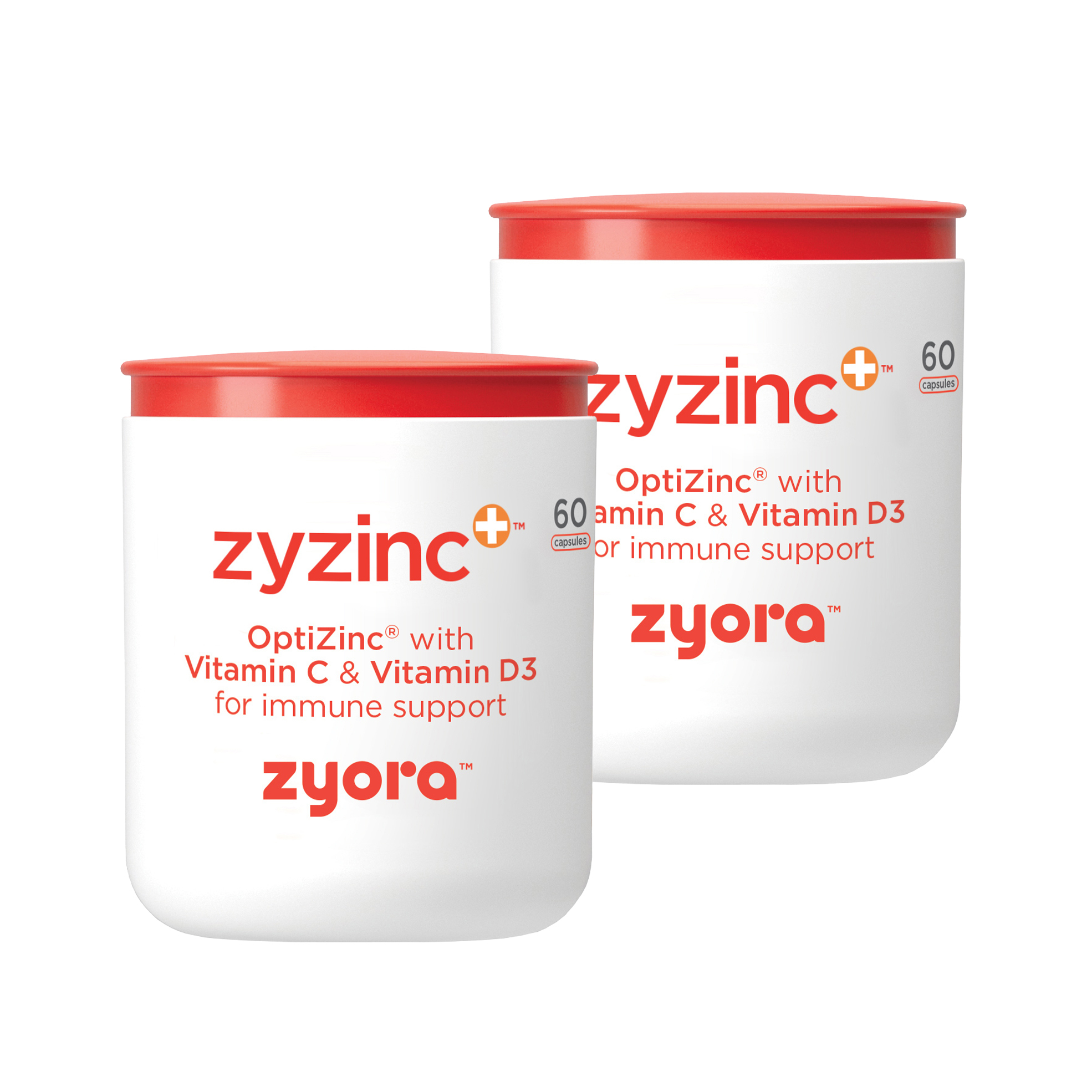 41% off on Zyora 2x 60 Zyzinc+ with D3 Capsules | OneDayOnly