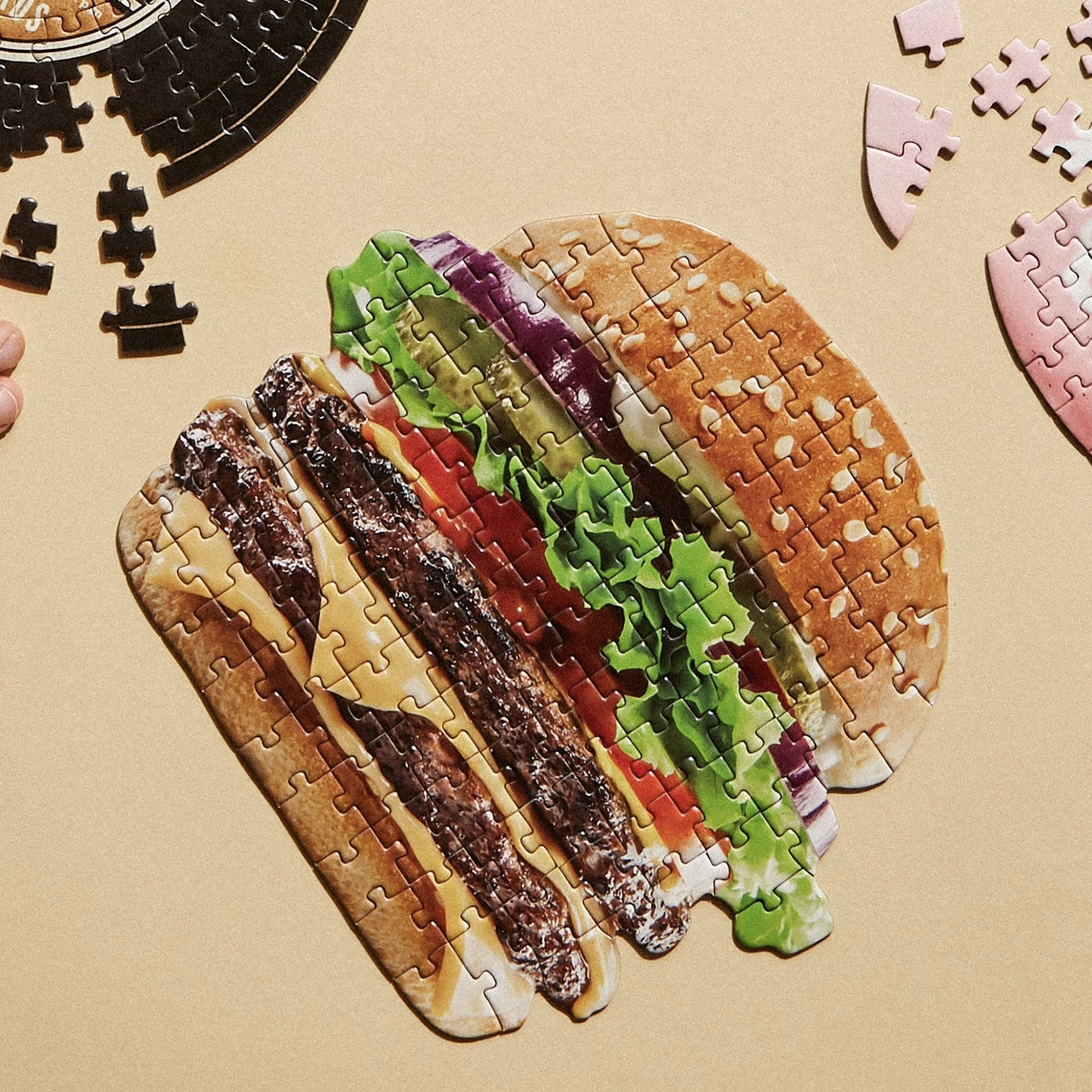 44% off on Typo Set of 3 100 Piece Puzzles | OneDayOnly