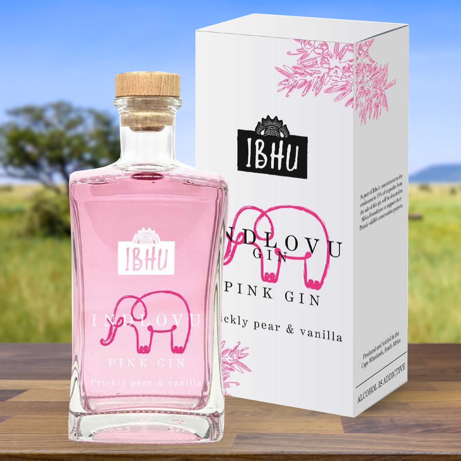 17% off on Indlovu 750ml Pink Gin | OneDayOnly