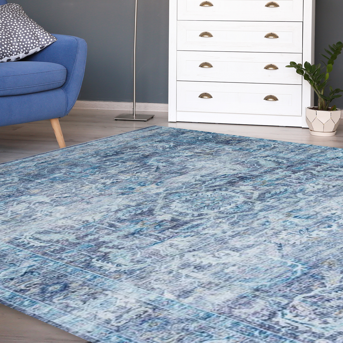 41% off on Rugs Warehouse Floral Vanity Rug | OneDayOnly
