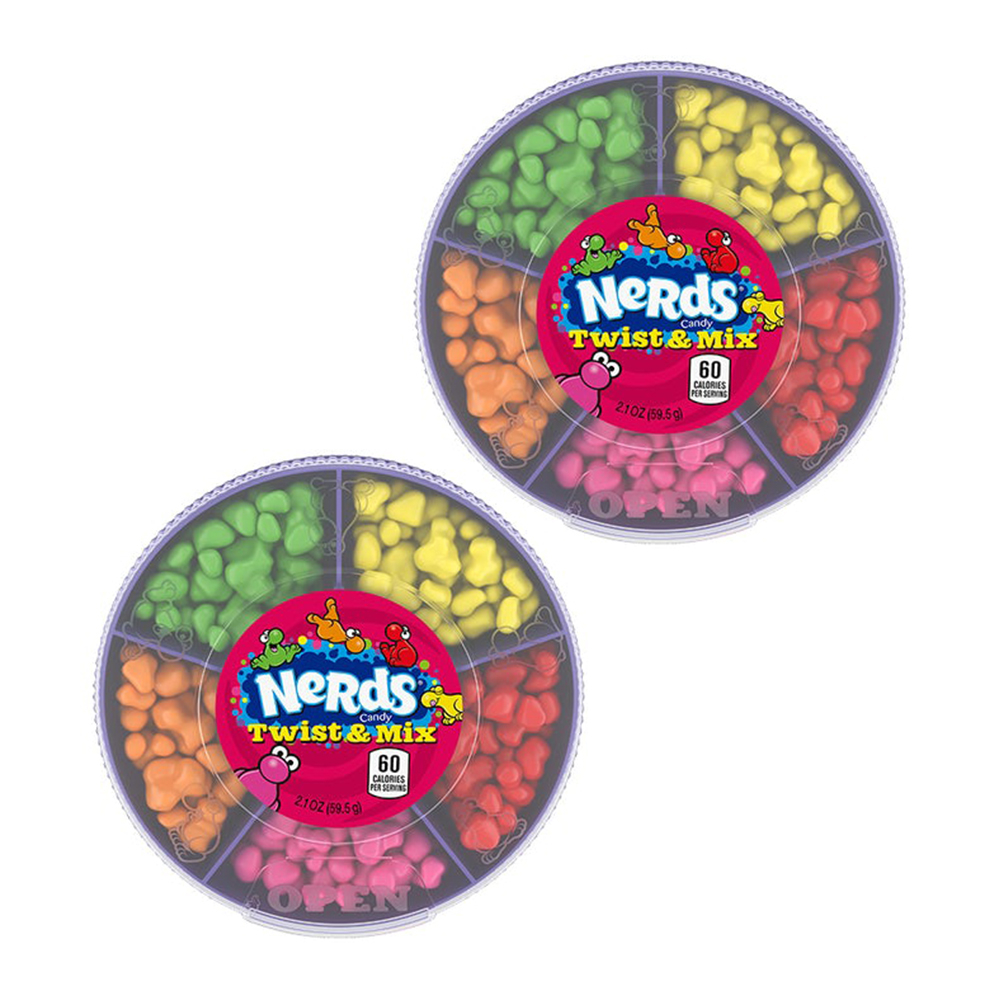 18% off on Nerds 2x 59.5g Twist and Mix | OneDayOnly