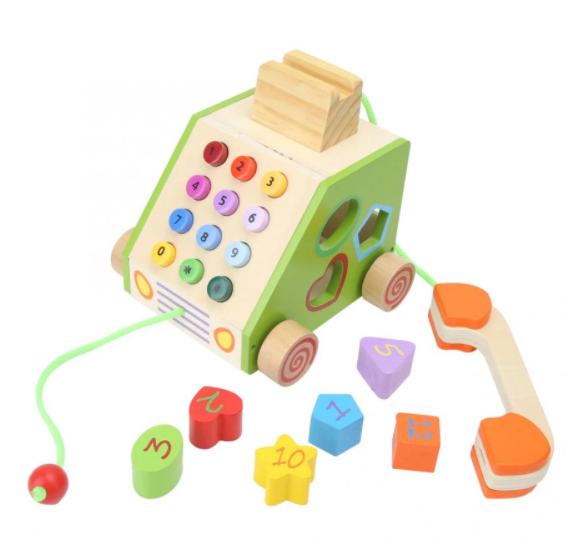 30% off on Woodzy Geometry Digital Phone | OneDayOnly
