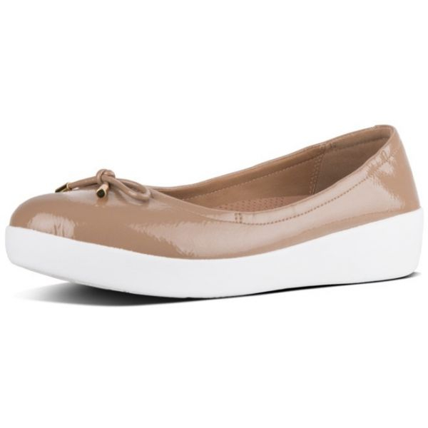 R300 off on FitFlop Ladies Patent Ballerinas | OneDayOnly