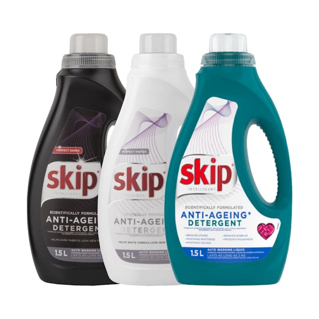 Skip 4x 1.5L Auto Washing Liquids | OneDayOnly