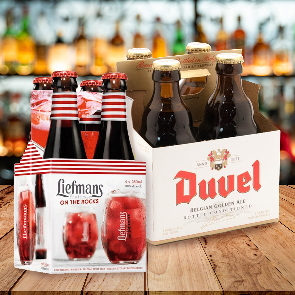 12% off on Duvel and Sparkling Fruit Beers Pack | OneDayOnly