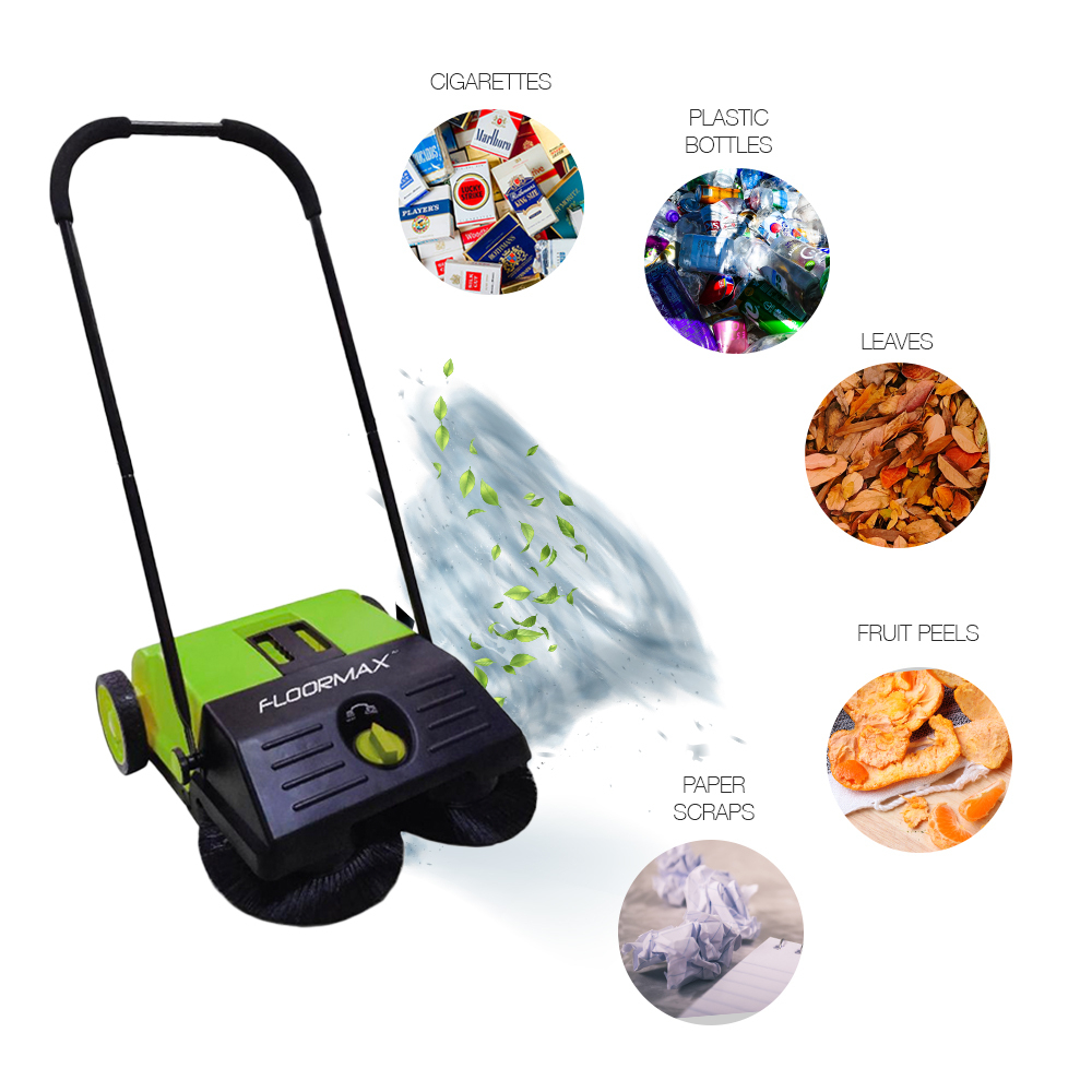 38% off on Floormax 25L Manual Push Sweeper | OneDayOnly