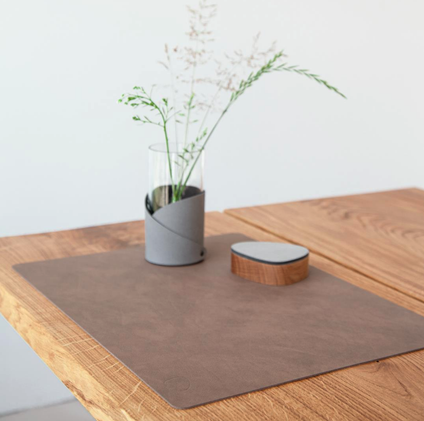 52% off on LIND DNA 4x Nupo Leather Table Mats | OneDayOnly
